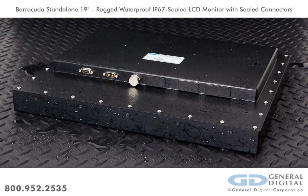 Waterproof/Sealed Rugged Displays - General Digital Corporation