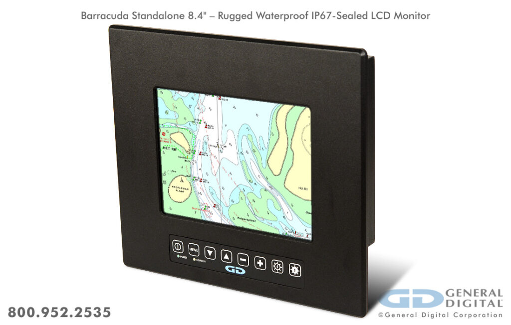 Waterproof/Sealed Rugged Displays - General Digital Corporation