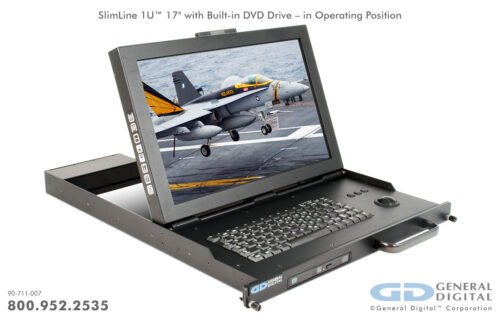 Rack Drawer Flip-Up Display / Keyboard - General Digital Corporation