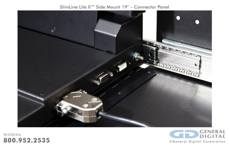 Rack Drawer Flip-Up Display / Keyboard - General Digital Corporation
